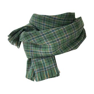 Generic &Eacute;charpe dautomne et dhiver pour femme - &Eacute;l&eacute;gante et chaude - &Eacute;charpe en tricot douillette - &Eacute;charpe longue et douillette - Accessoire dautomne, vert, 