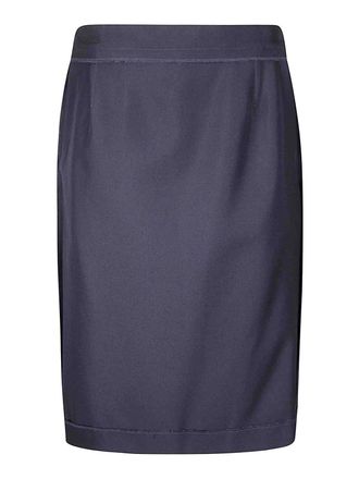 Maison Margiela Jupe Midi - Bleu