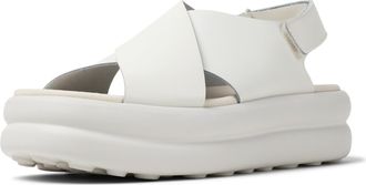 Camper Damen Pelotas Flota Up K201727 X-Strap Sandal, Weiß Natur 002, 38 EU