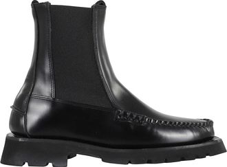 Hereu Schwarzer Stiefelette mit runder Spitze - - Shoes - Damen - Schwarzk - 37 EU