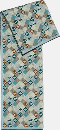 Fendi Foulard Mit Ff-gitterprint