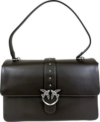 Pinko Pinko, Femme, Sacs, Vert, Taille: ONE Size Love One Extra Slouchy