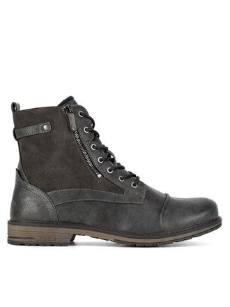 Mustang Jeans Mustang Schnürschuhe 4157-503 Grau