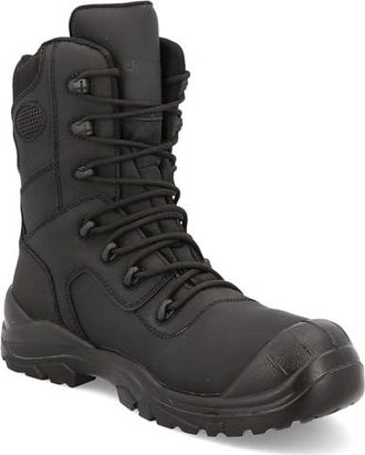 Demar Chaussures de randonn&eacute;e Trooper X en cuir - Bottes de chasse - Bottes thermiques, Noir, 47 EU