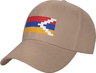Generic Casquette De Camionneur Drapeau De LArtsakh Anti-Soleil Cap Casual,Classic Casquette Baseball pour Homme Sport Adulte