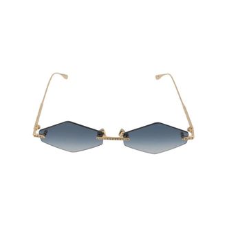 Anna-Karin Karlsson Crystal Nest - Dreieckige Sonnenbrille - - Accessories - Damen - Gelb - 57 MM