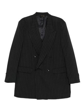 Paura blazer crois&eacute; &agrave; fines rayures Nicos - Gris