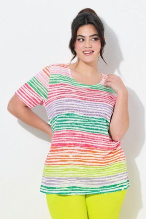 Angel Of Style T-Shirt Ringelshirt Komfort Fit Halbarm