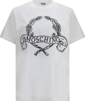 Moschino Herren, Oberteile, Wei&szlig;, MGr&ouml;&szlig;e