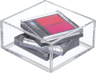 InterDesign iDesign bo&icirc;te de rangement pour tiroir salle de bain ou cuisine, tr&egrave;s petit organisateur tiroir en plastique sans BPA, rangement maquillage empilable 