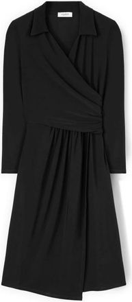 Motivi Femme, Robes, Noir, Taille: 38 FR Robe drap&eacute;e en jersey