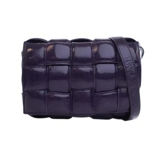 Bottega Veneta Pre-owned Leder Schultertasche - - Pre-owned - Damen - Lila - ONE SIZE