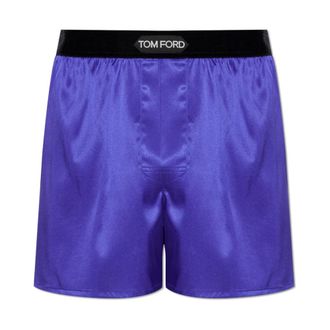 Tom Ford Seiden-Boxershorts - - Underwear - Herren - Lila - L