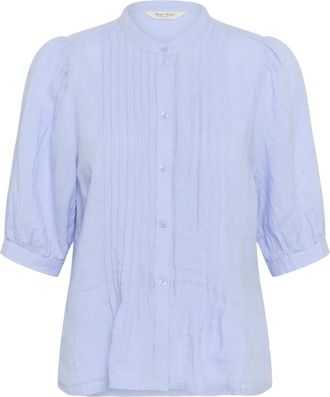 Part Two Femme, Blouses et Chemises, Bleu, Taille: 34 FR Chemises