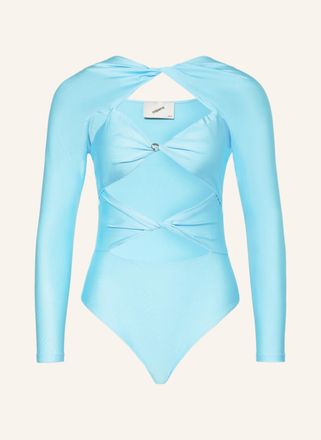 Coperni Coperni Body Mit Cut-Outs blau