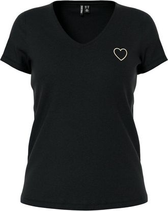 Pieces V-Shirt PCNEW BILLY TEE EMB NOOS BC