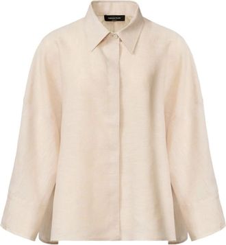Fabiana Filippi Femme, Blouses et Chemises, Beige, Taille: 44 FR Fabiana Filippi Chemises Natural