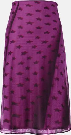 Acne Studios Bedruckter Midirock Etima