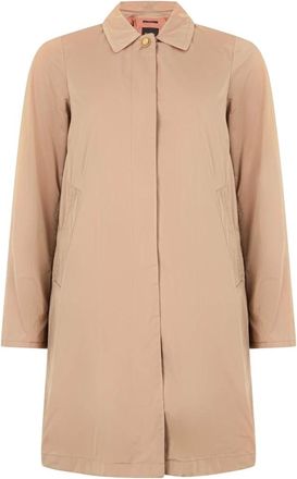 Moorer Trench &agrave; fermeture boutonn&eacute;e - Femme - Manteaux - Beige - Taille: 36 FR