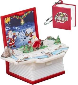 Generic Porte-clés livre - Porte-clés mignons pour clés de voiture, jouet amusant | Petit cadeau pour, garçons et filles, porte-clés créatif pour femmes et ho