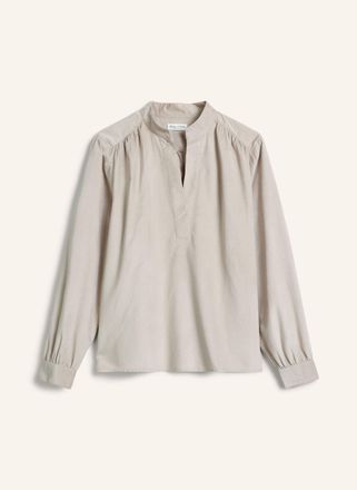Marc O'Polo Marc Opolo Samtbluse beige