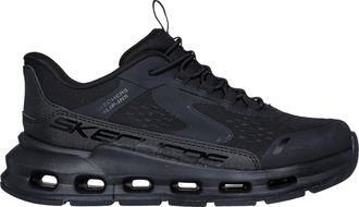 Skechers Glide-Step + Vista Turnschuhe f&uuml;r M&auml;dchen und Jungen, Schwarz, 33.5 EU