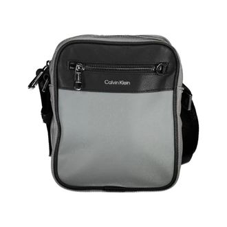Calvin Klein Homme, Sacs, Gris, Taille: ONE Size Sac Bandouli&egrave;re Homme Gris &Eacute;cologique