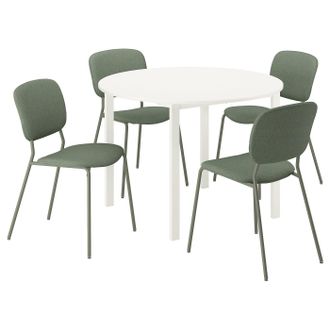 IKEA VIHALS / VIHALS Tisch und 4 St&uuml;hle