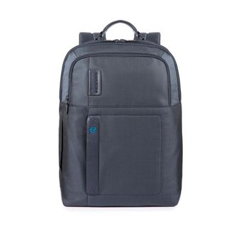 Piquadro Homme, Sacs, Bleu, Taille: ONE Size Sac &agrave; dos porte-ordinateur 15,6 et porte-iPad