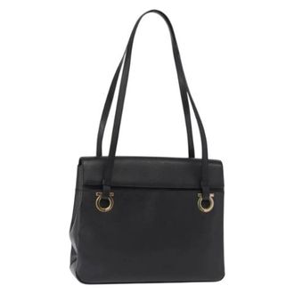 Ferragamo Sac bandouli&egrave;re Pre-owned - Femme - Pre-owned - Noir - Taille: ONE Size