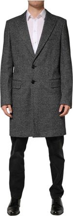 Dolce & Gabbana Homme, Manteaux, Gris, Taille: XL Manteaux