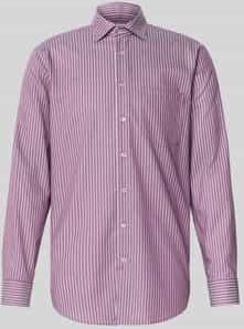 Seidensticker Regular Business-Hemd mit Kentkragen und Brusttasche