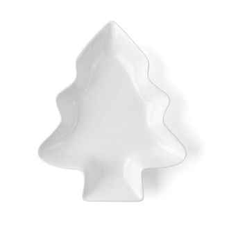 Holst Porzellan CC 432 Tannenschale 32 cm Winterm&auml;rchen, wei&szlig;, 32.5 x 26.5 x 4.5 cm
