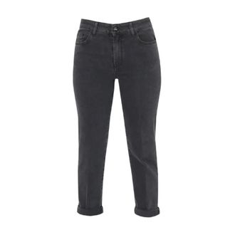 Kocca Schwarze Denim-Hose High Performance - - Jeans - Damen - Schwarzk - W26