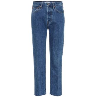 Re/Done Jeans Hochhaus - - Jeans - Damen - Blau - W26