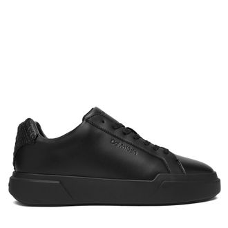 Calvin Klein Sneakers Calvin Klein Chunky Cupsole Laceup Lth Bt Aop HM0HM02070 Schwarz