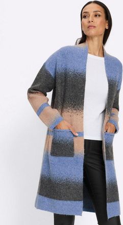 Heine Strickjacke Strickjacke Langarm Jacquard