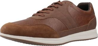 Geox Mens U Avery B Sneaker, Browncotto, 39 EU