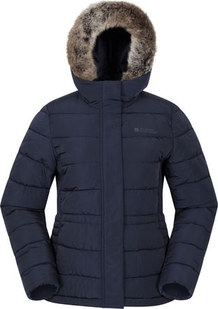 Mountain Warehouse Comfort Steppjacke f&uuml;r Damen (Marine)