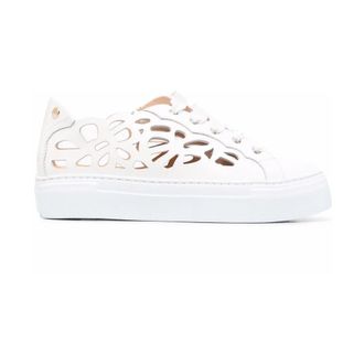 AGL Sneakers mit Laser-Cut-Detail - - Shoes - Damen - Wei&szlig; - 41 EU