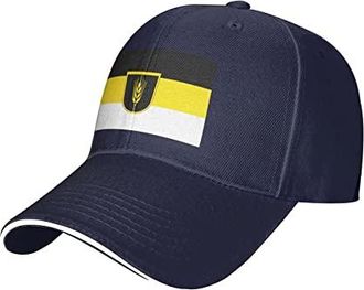 Generic Casquette Trucker Drapeau des Allemands De La Volga Casual Casquettes De Golf R&eacute;glable Chapeau Soleil pour Festivals Soir&eacute;es Entra&icirc;nements