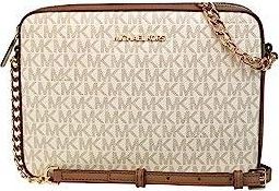Michael Kors Jet Set Sac à bandoulière pour femme, Blanc (Vanille 2019.), Taille unique