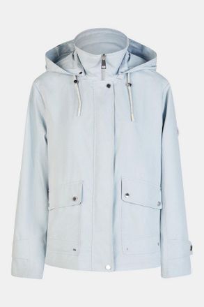Barbara Lebek Outdoorjacke &Uuml;bergangsjacke, Fr&uuml;hlingsjacke oder Damenjacke mit abnehmbarer Kapuze