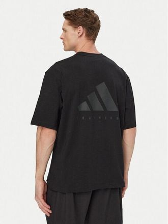 adidas T-Shirt PrimeLift Workout JN3680 Schwarz Oversize