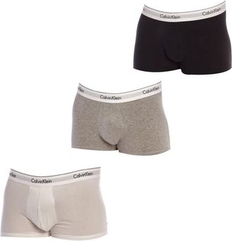 Calvin Klein Homme, Sous-v&ecirc;tements, Multicolore, Taille: S Icon Cotton Stretch 3-Pack Boxer Brief