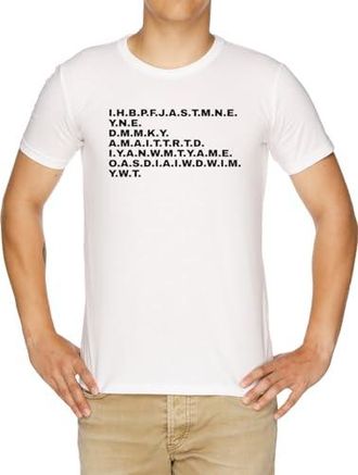 Vendax Vendax I Have Brought Peace T-Shirt Homme Blanc