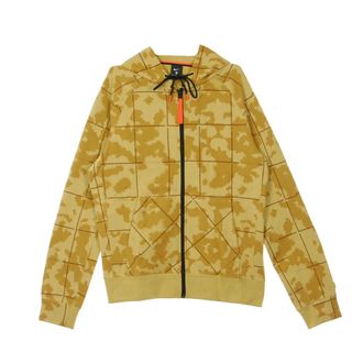 Nike LeBron Hoodie mit Rei&szlig;verschluss - - Sport - Herren - Gelb - XL