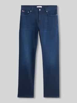 Tommy Hilfiger Regular Fit Jeans mit Dark-Wash-Optik