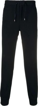 Emporio Armani Pantalon slim &agrave; cordon de serrage - Homme - Pantalons - Noir - Taille: 2XL
