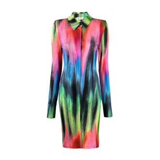 The Attico Elton Hemdkleid - - Dresses - Damen - Mehrfarbig - XS